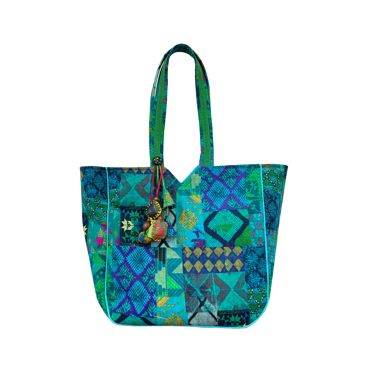 Digital Phulkari Tote Bag Design 1 – oneFourSixNine