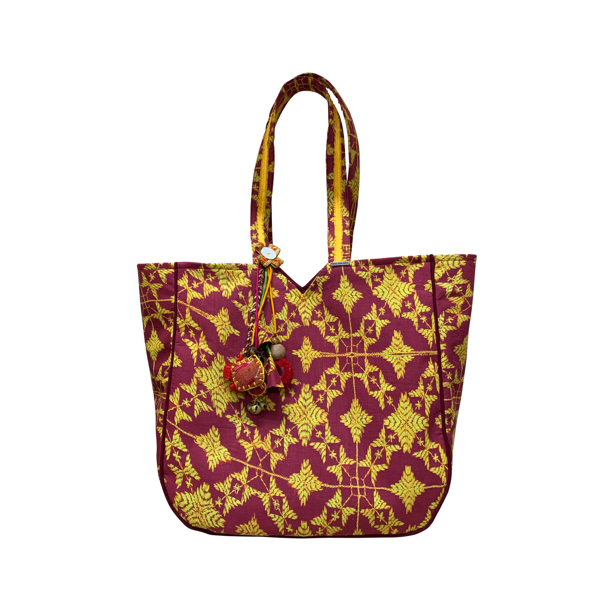 Digital Phulkari Tote Bag Design 3 – oneFourSixNine